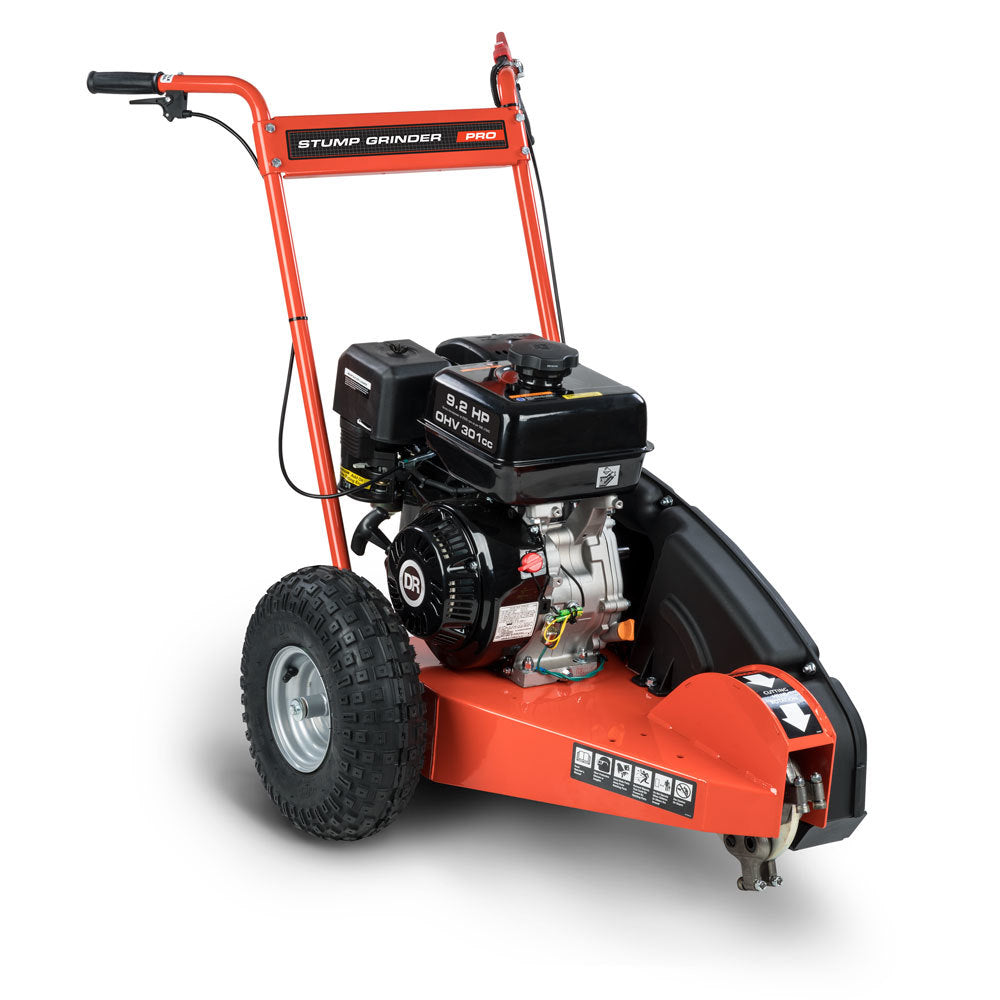 DR PRO 9.2HP Gas Powered Stump Grinder — Interline Wholesale Hardware