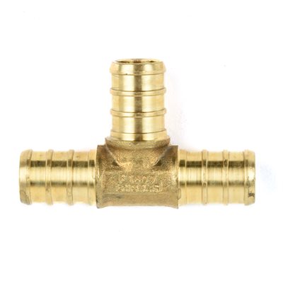 Brass PEX Tee — Interline Wholesale Hardware