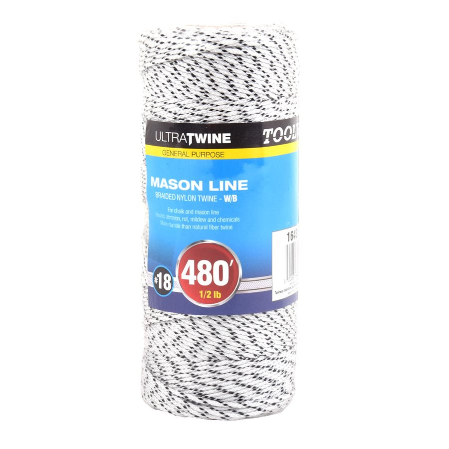 Stinson 2lb. 480ft Braided Maison Line #18 - White/Black — Interline ...