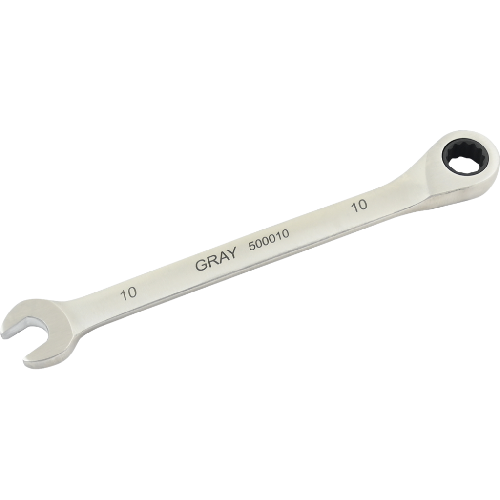 Gray Tools Metric Combination Fixed Head Multi-Gear Ratcheting Wrenche ...
