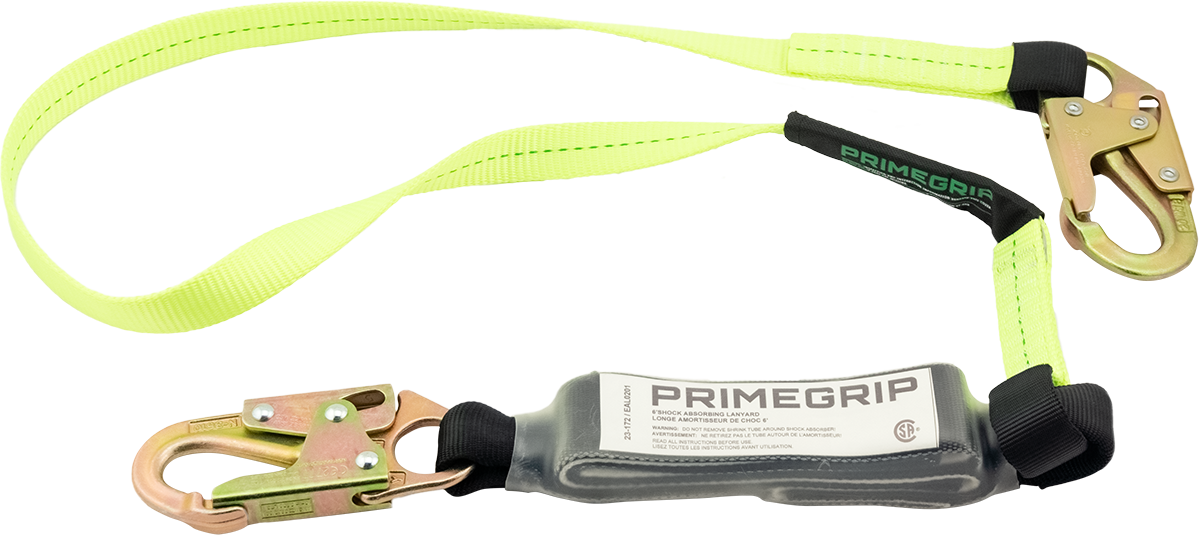Prime-Grip 3ft Shock Absorbing Lanyard — Interline Wholesale Hardware