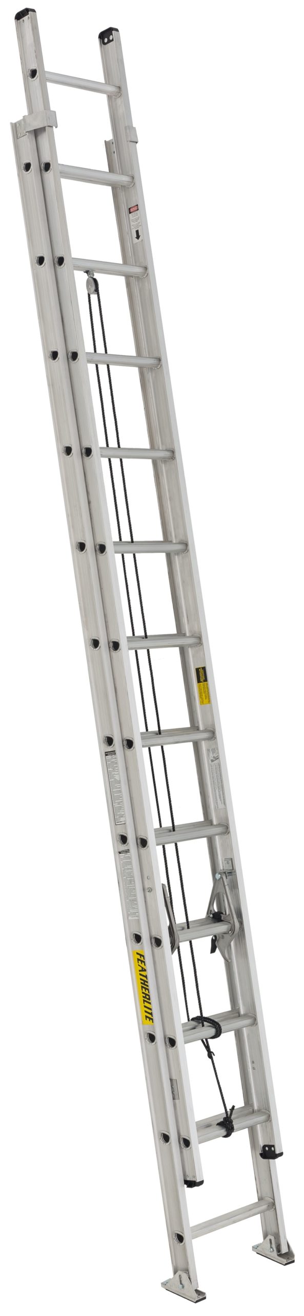 Featherlite Extra Heavy Duty Aluminum Extension Ladder (Type 1A) - 24f ...