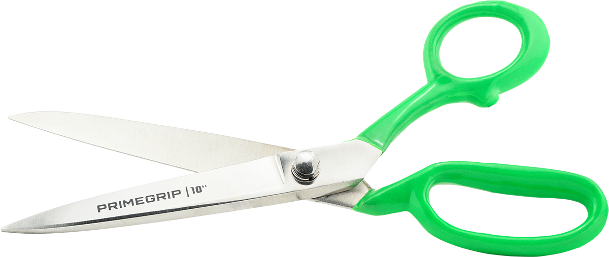 Prime-Grip 10" Stainless Steel Scissors — Interline Wholesale Hardware