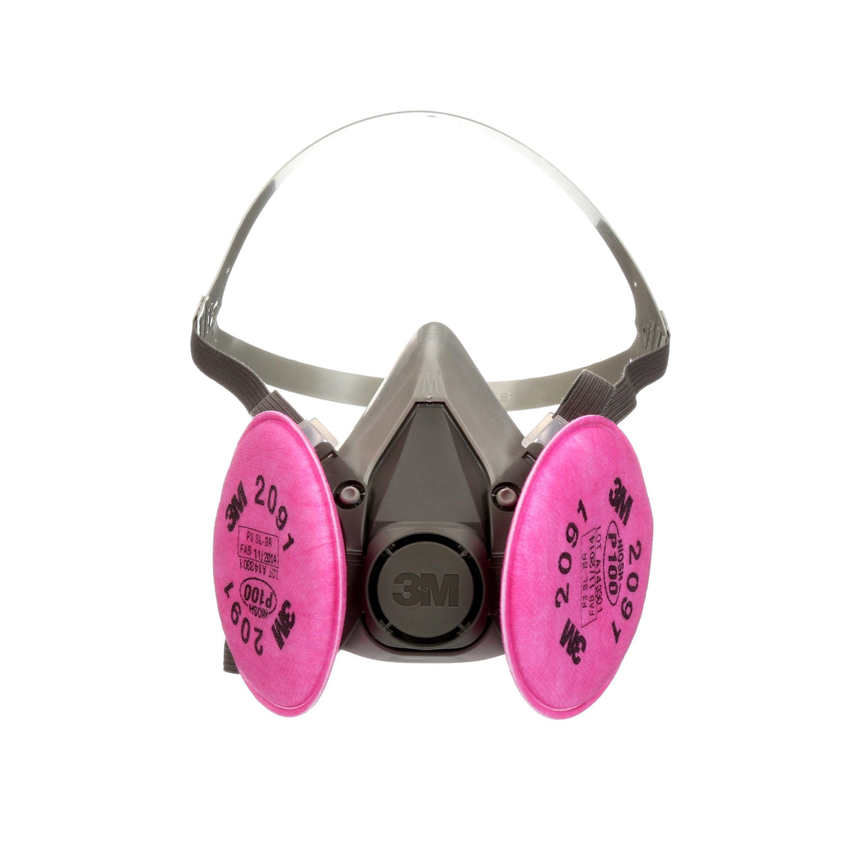 3M™ Half Facepiece P100 Respirator w/ Particulate Filters — Interline ...