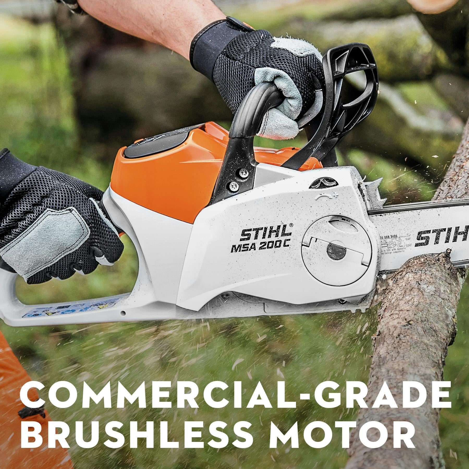 STIHL MSA 200 C-BQ 36V 14" Cordless Chainsaw (AP System) - Tool Only ...