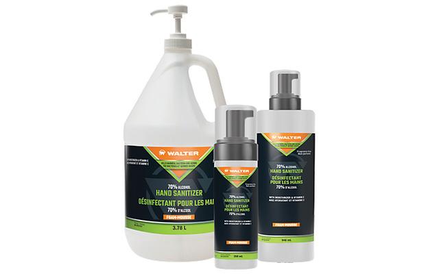 Walter 70% Alcohol Foam Hand Sanitizer - 500mL — Interline Wholesale ...