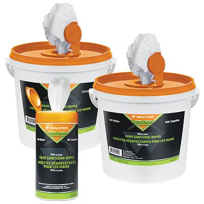 Walter 70% Alcohol Hand Sanitizing Wipes - 80 Pack — Interline ...