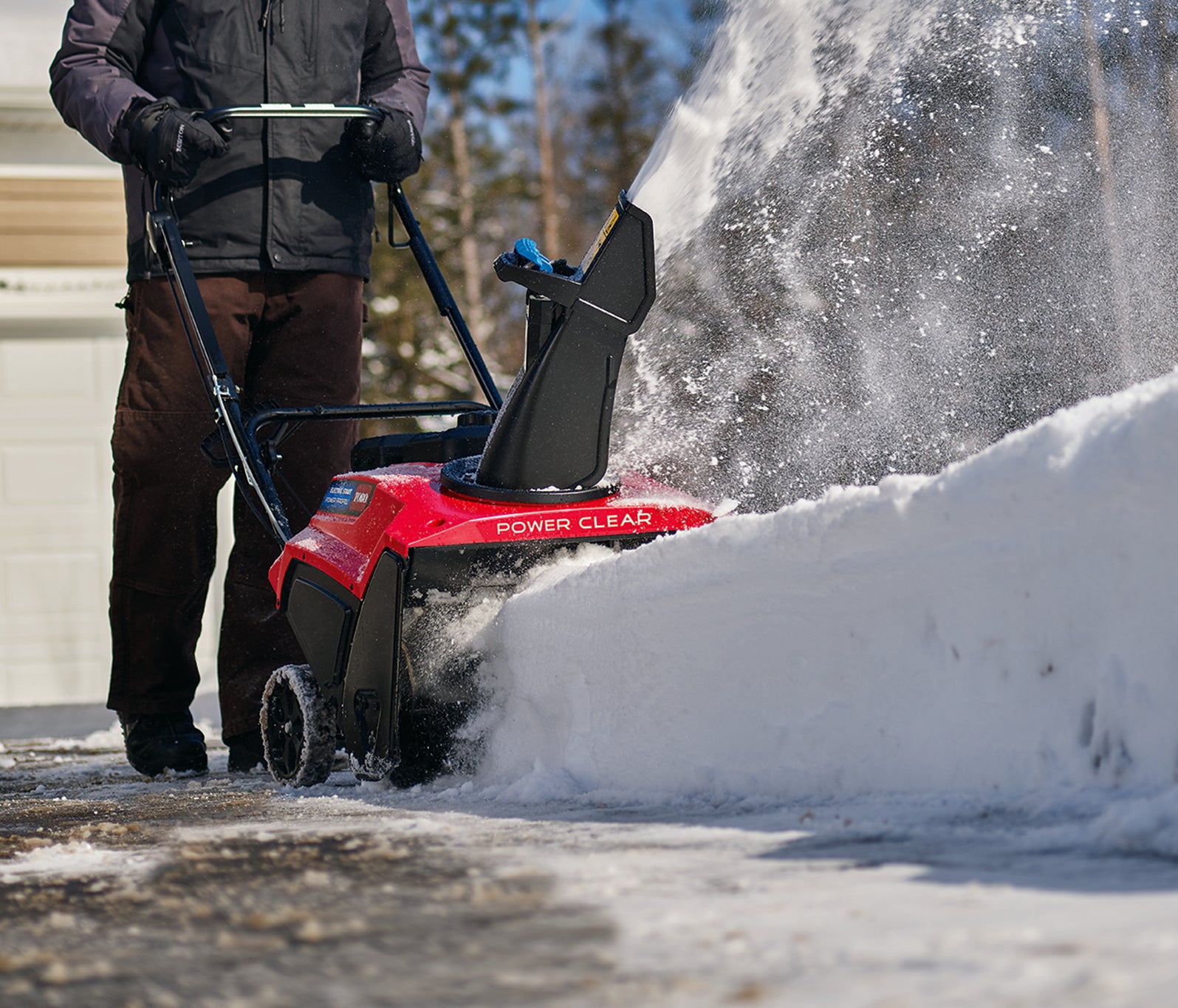 Toro 21" Power Clear® 721 E Single Stage Gas Snow Blower w/ Easy Start ...