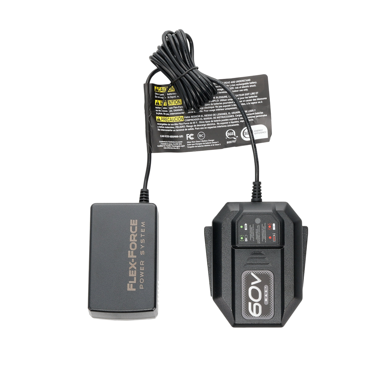Toro 60V MAX Flex-Force 1 Amp Li-Ion Battery Charger — Interline ...