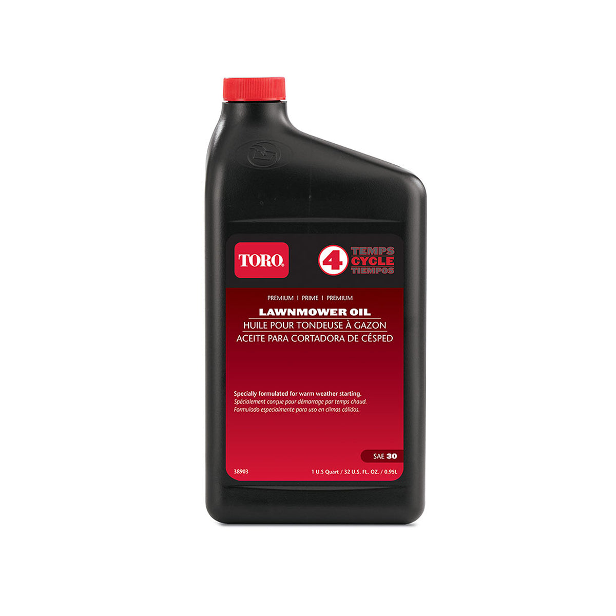 Toro SAE 30 4-Cycle Lawn Mower Engine Oil - 32 oz. — Interline ...