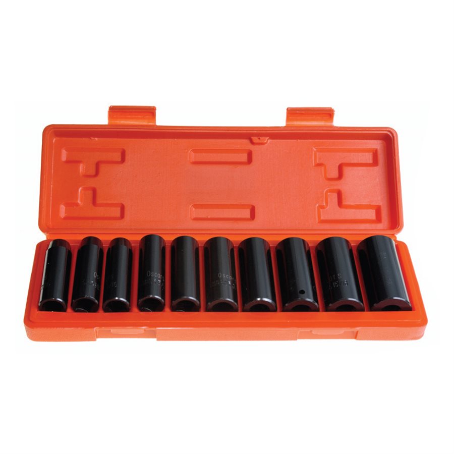 Tooltech Deep Impact Socket Set 1/2" Drive — Interline Wholesale Hardware