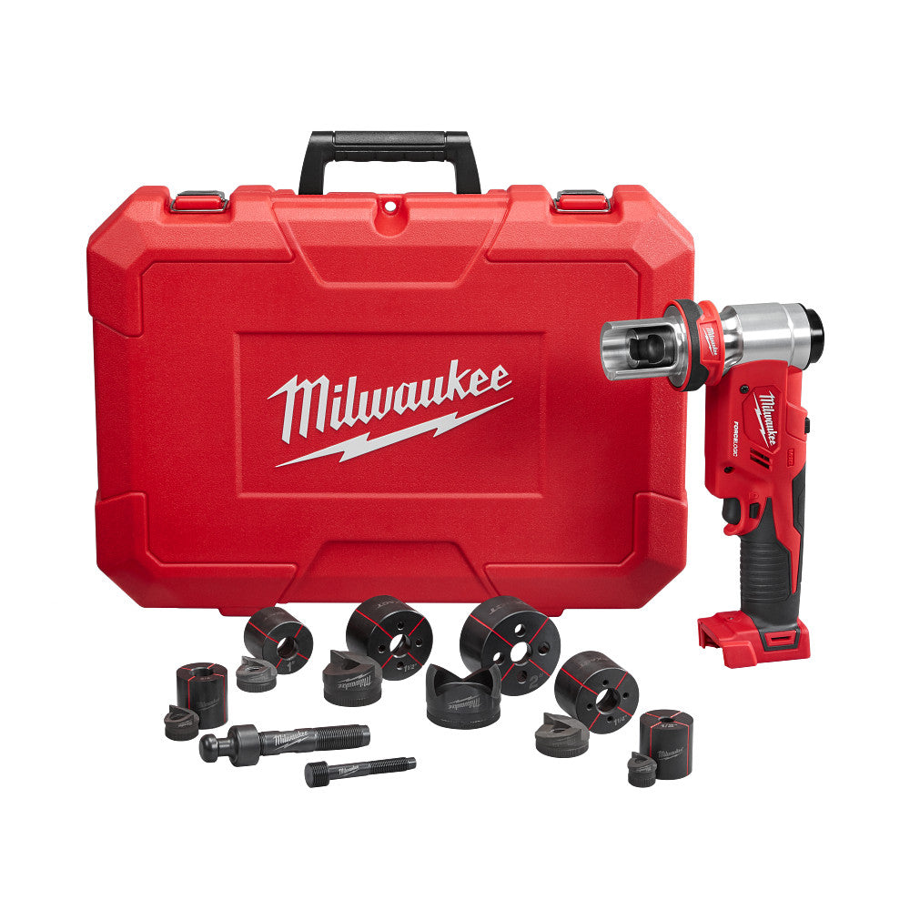 Milwaukee M18 FORCE LOGIC 6T Knockout Tool 1/2" - 2" — Interline ...