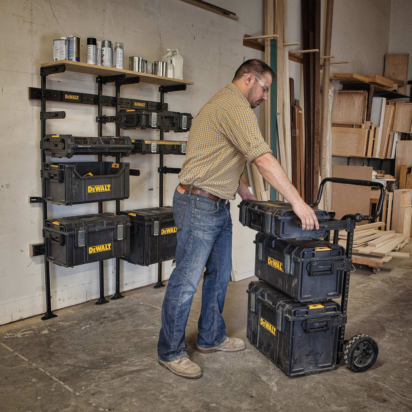DeWalt ToughSystem® Workshop Racking System — Interline Wholesale Hardware