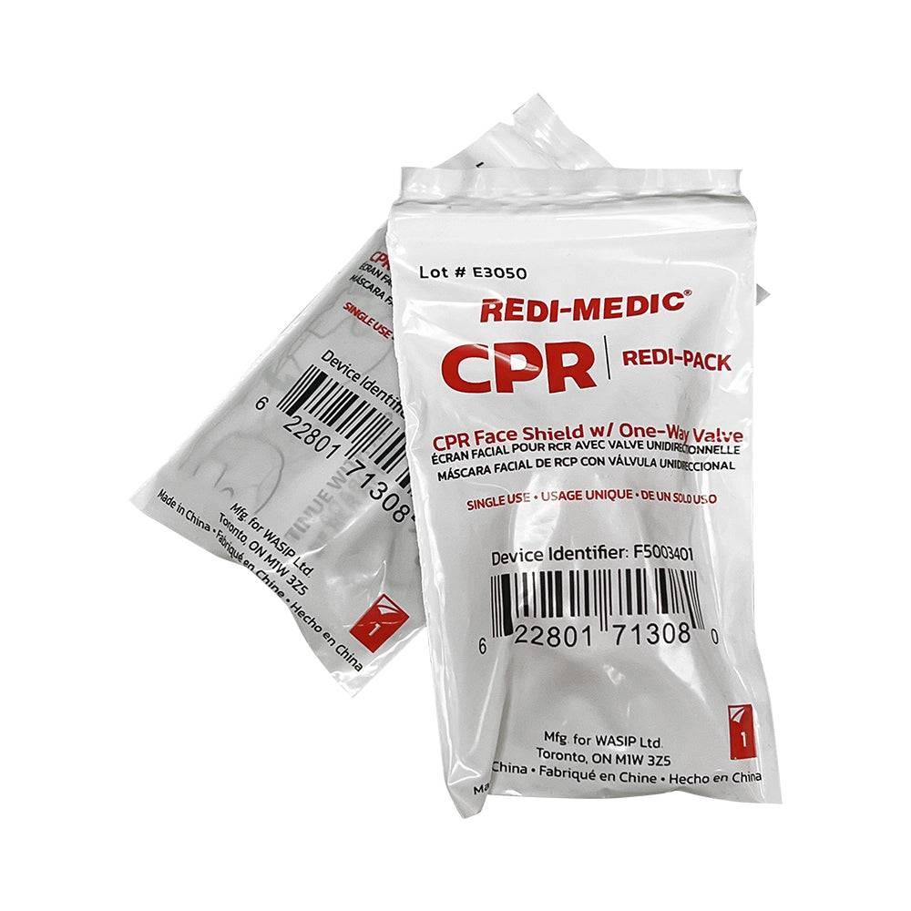 Wasip CPR-Aid Faceshield Rescue Device — Interline Wholesale Hardware