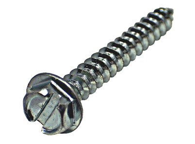 Tapping Screws (Type A) Indented Hex Washer - Zinc | Fasteners & Fitti ...