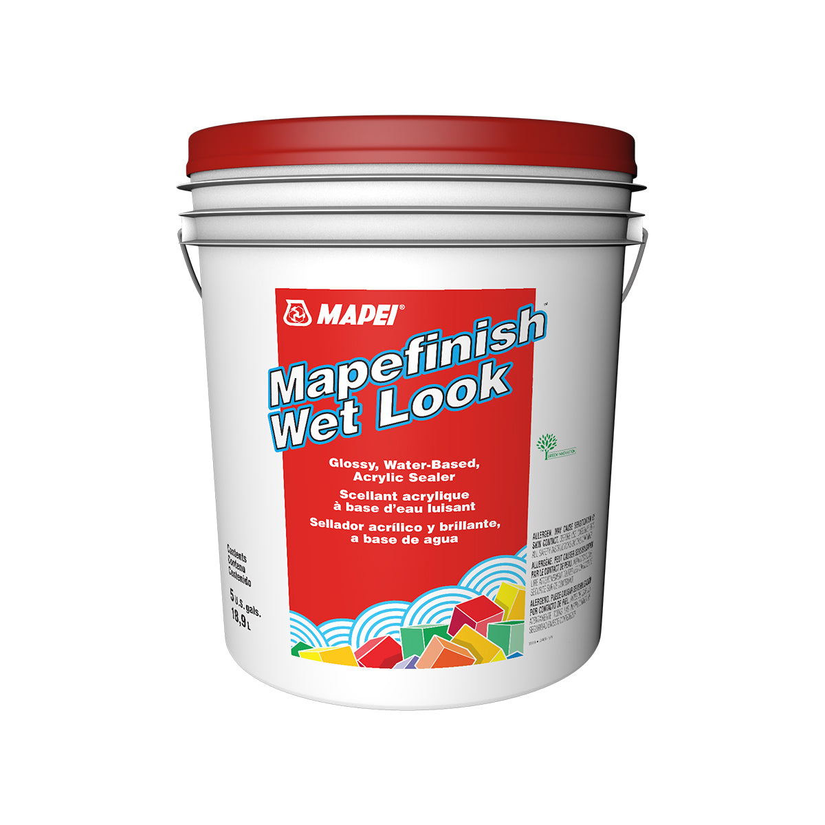 Mapei Mapefinish Wet Look Water-Based Acrylic Sealer - 18.9L ...
