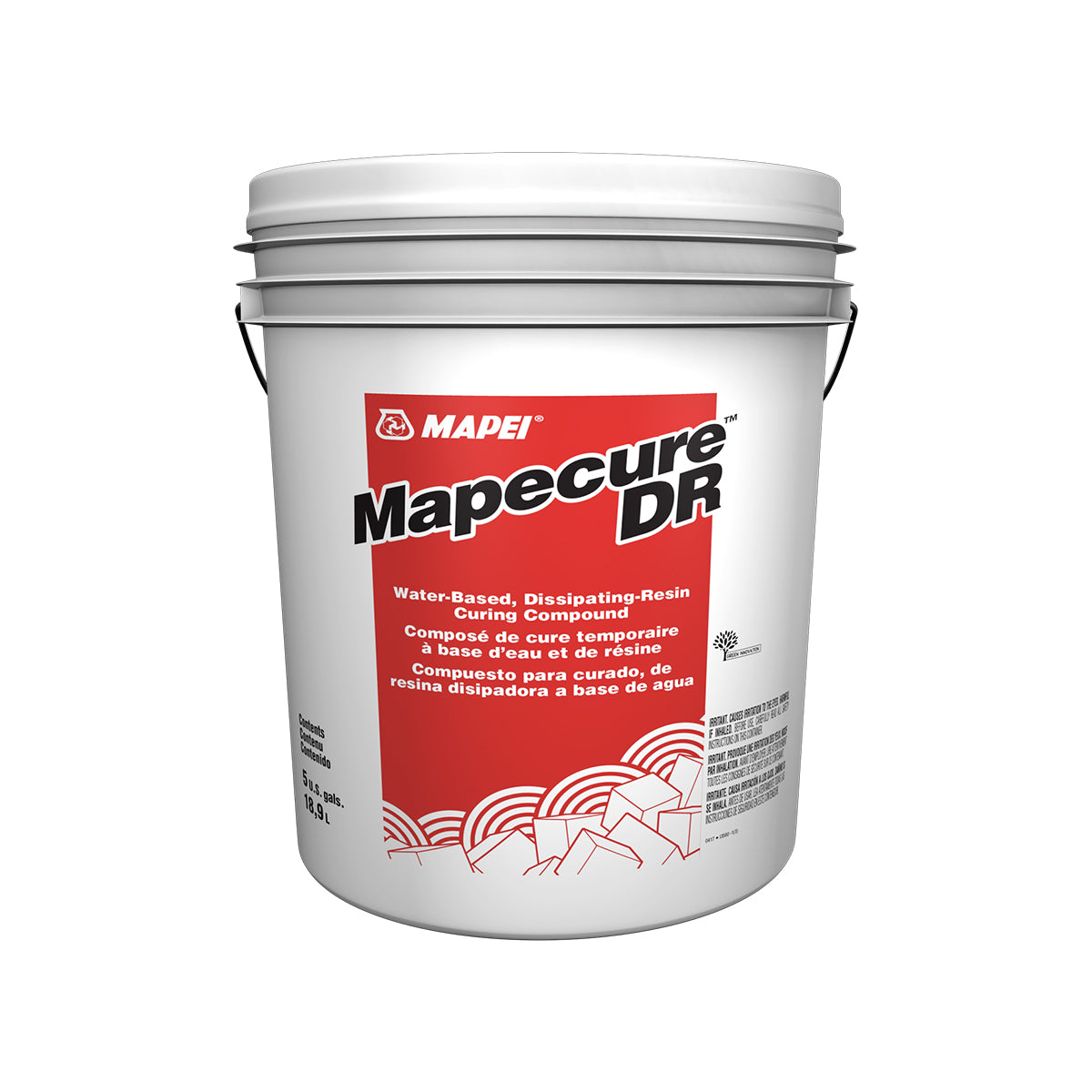 Mapei Mapecure DR Water-Based Dissipating-Resin Curing Compound - 18.9 ...