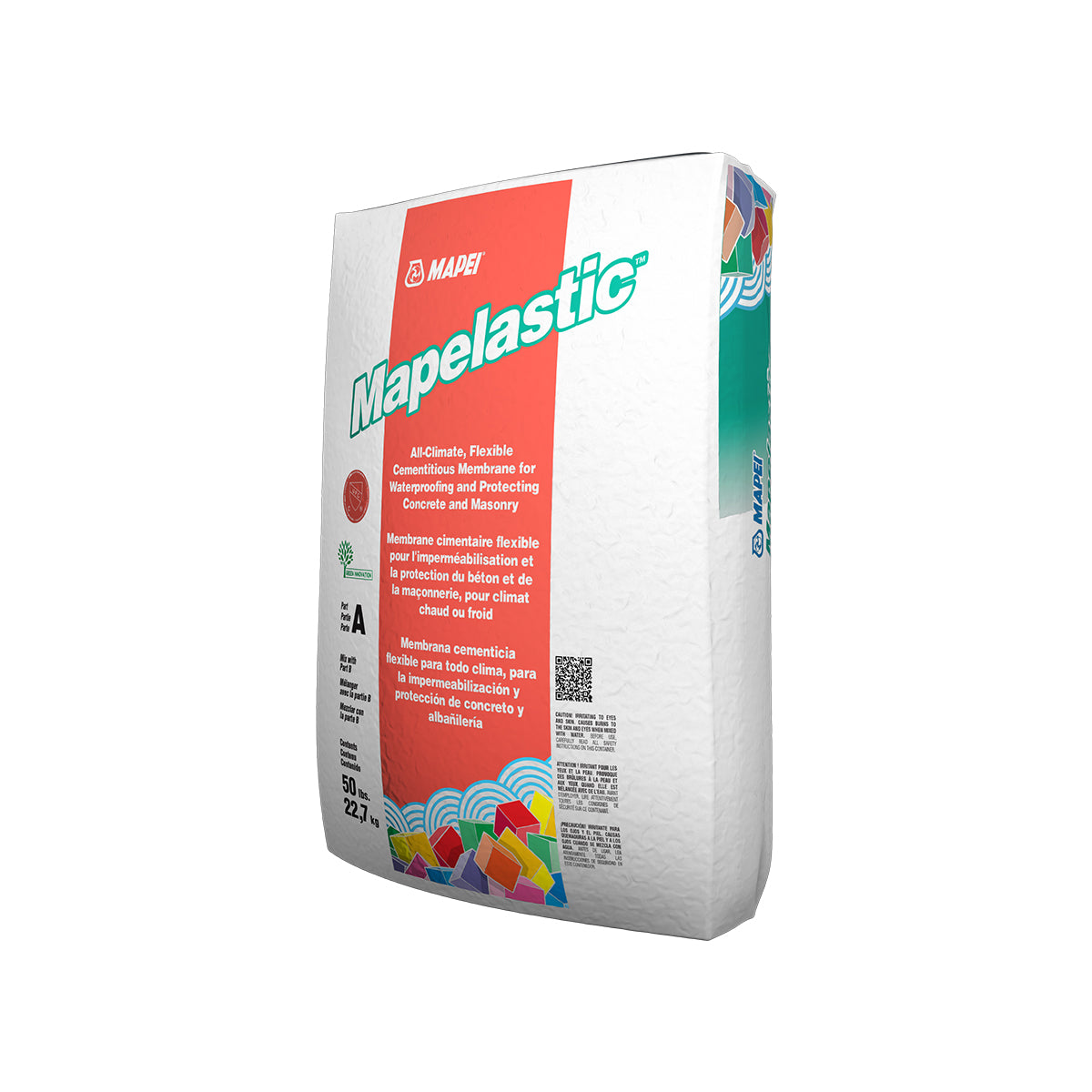 Mapei Mapelastic Cementitious Waterproofing (Part A) - 50 lbs ...