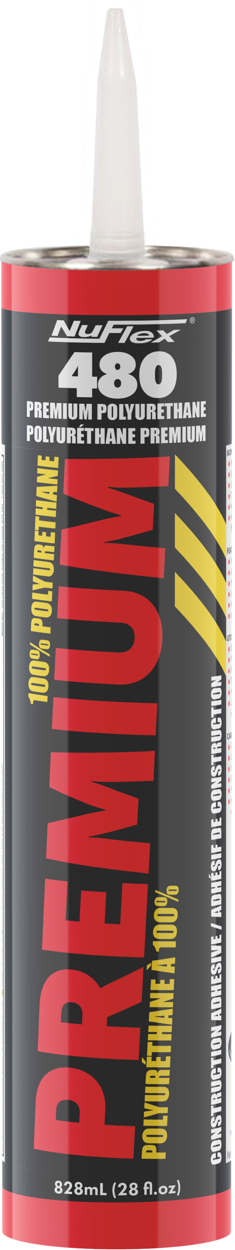 NuFlex 480 Premium Polyurethane Adhesive — Interline Wholesale Hardware