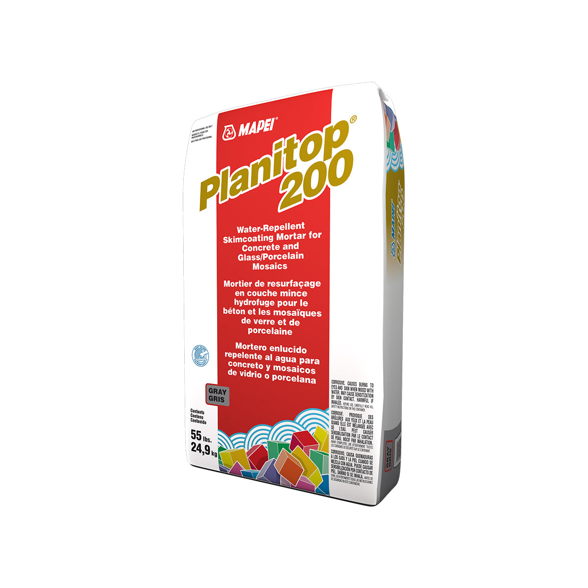 Mapei Planitop 200 Skimcoating For Concrete & Glass/Porcelain - 55 lbs ...