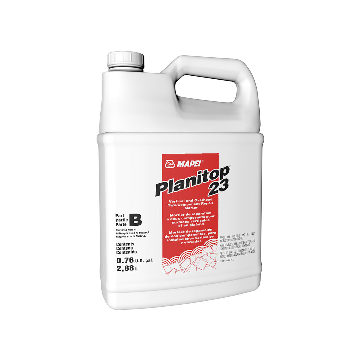 Mapei Planitop 23 Vertical & Overhead Repair Mortar — Interline ...