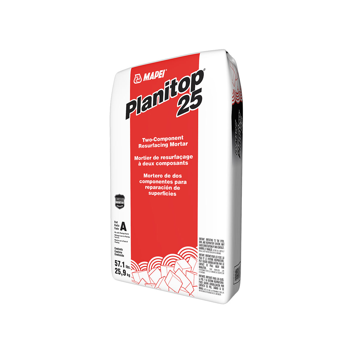Mapei Planitop 25 Flowable Repair Mortar (Part A) - 57.1 lbs ...