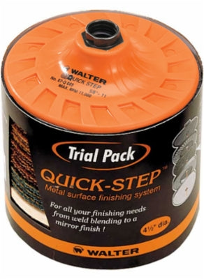 Walter QUICK-STEP™ Metal Surface Finishing Starter Pack — Interline ...