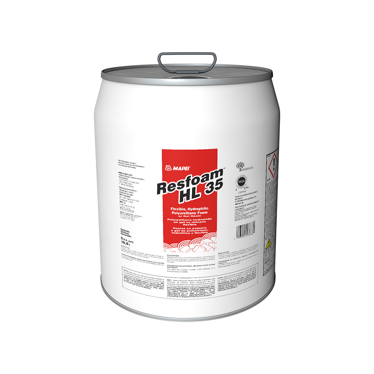 Mapei Resfoam HL 35 Flexible Polyurethane Foam Resin — Interline ...