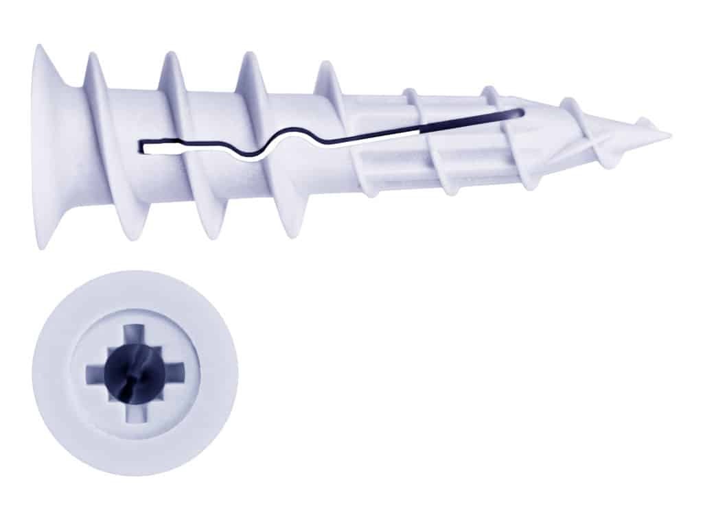 UCAN Twister II Nylon Anchor & Screw (150PK) — Interline Wholesale Hardware
