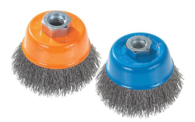 Walter Wire Cup Brush w/ Crimped Wires — Interline Wholesale Hardware
