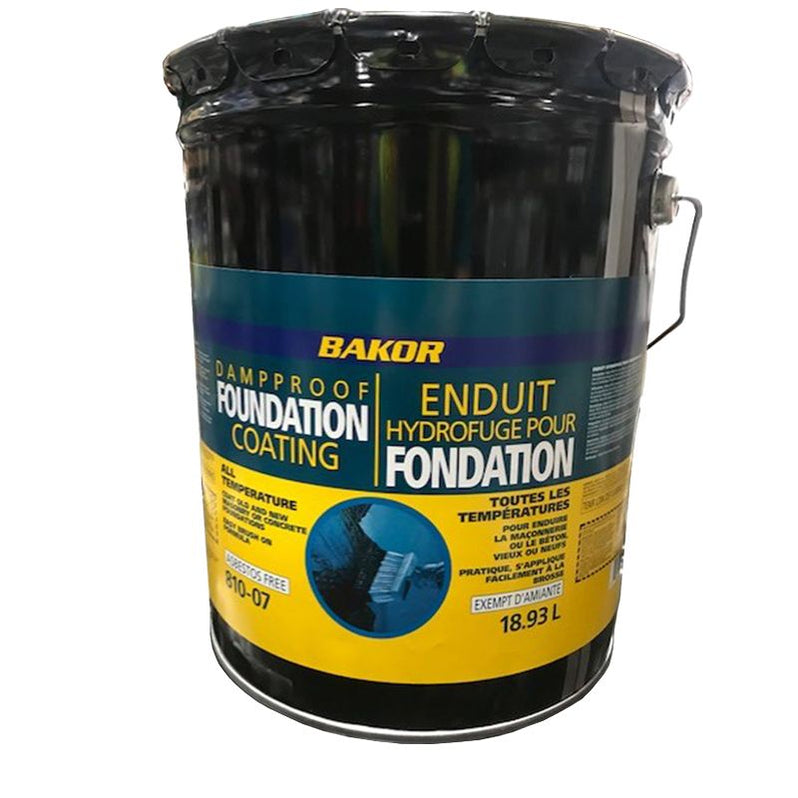 Bakor 810-07 Non-Fibered Asphalt Roof and Foundation Coating ...