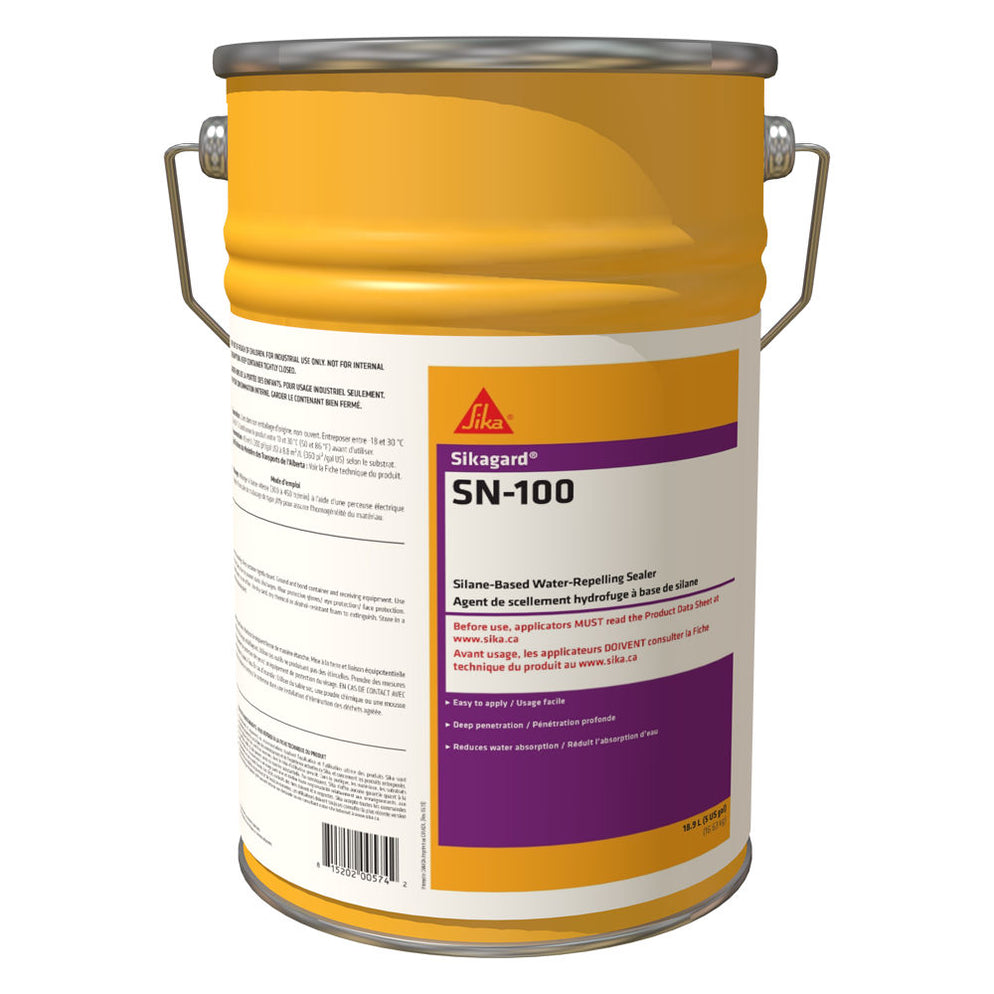Sikagard® SN-100 Clear Water Repelling Silane Sealer - 18.9L ...