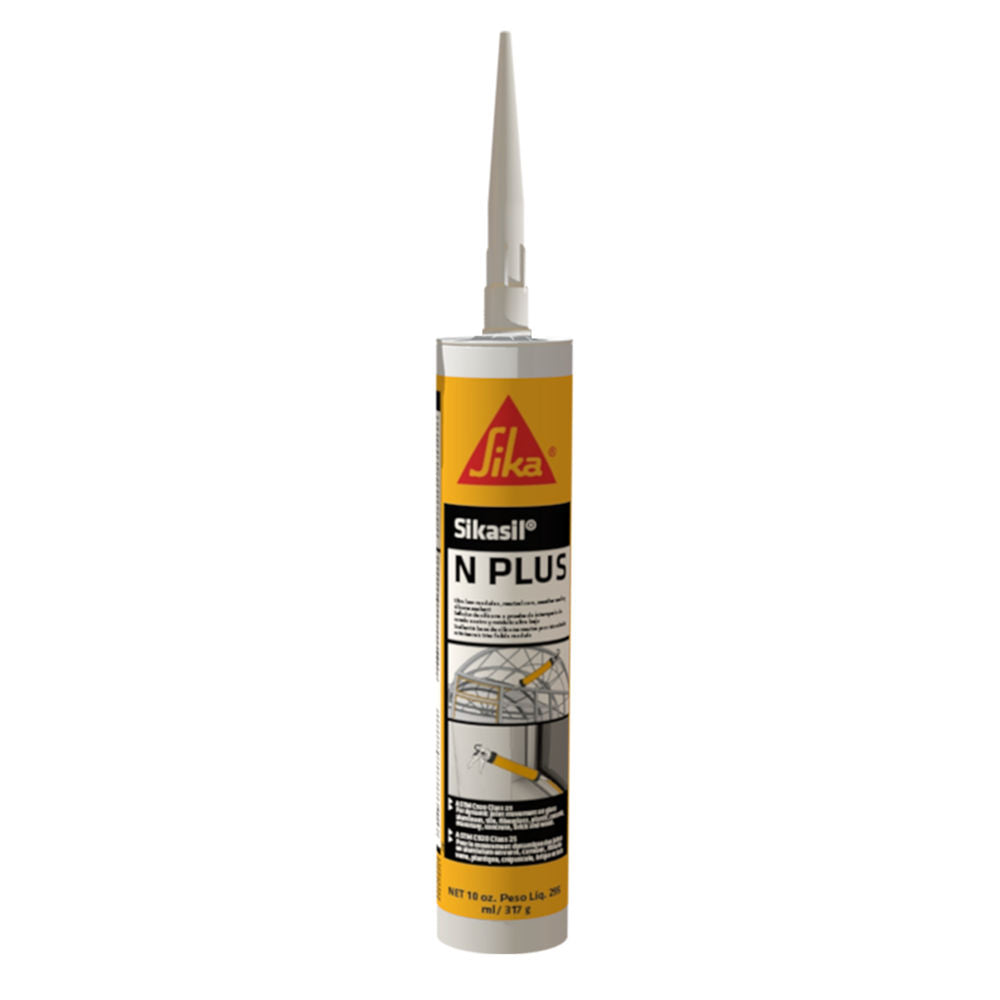 Sikasil® N Plus Clear Silicone Construction Sealant - 295mL — Interline ...