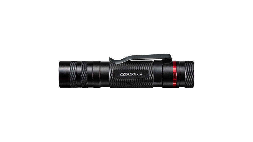 Coast PX1R Rechargeable Pure Beam Focusing LED Flashlight — Interline ...