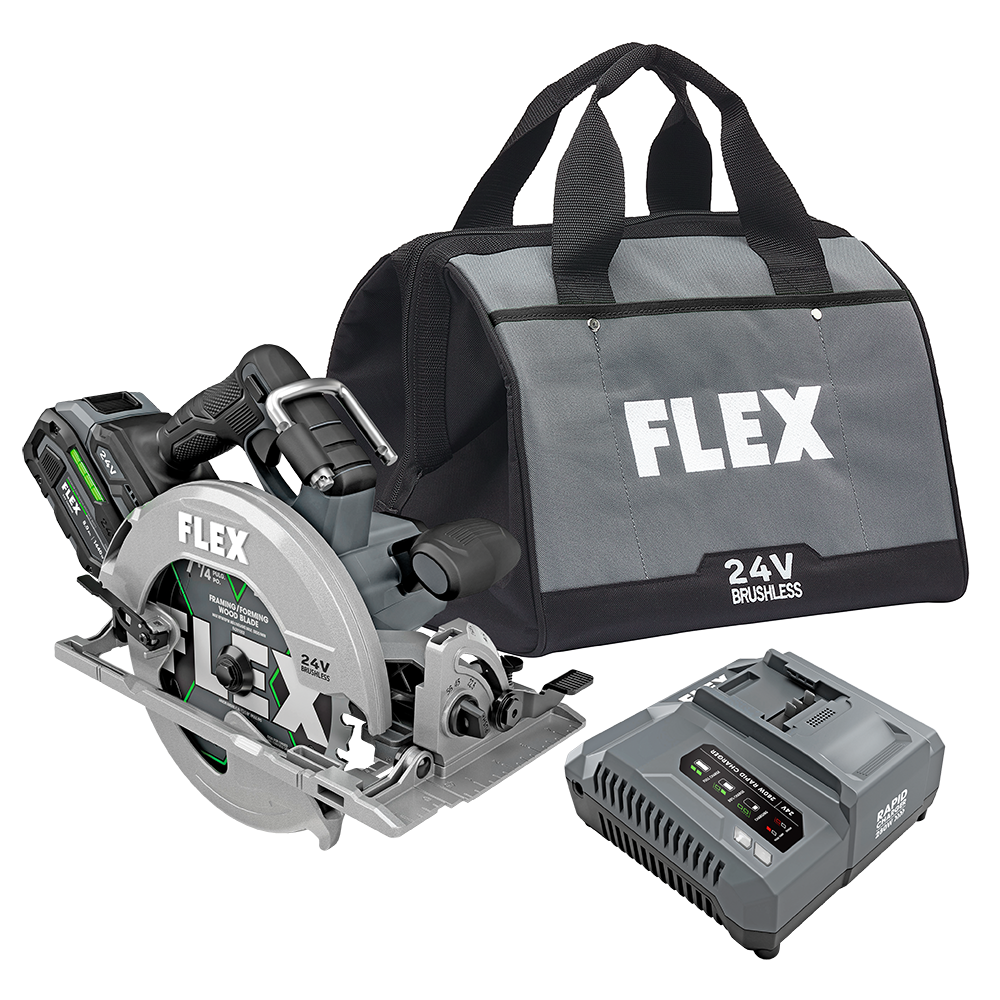 FLEX 24V Brushless 7-1/4" Circular Saw Kit — Interline Wholesale Hardware