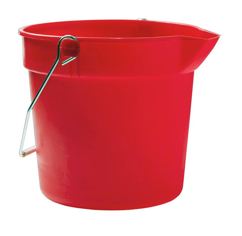 M2 10 Qt. Red Utility Bucket — Interline Wholesale Hardware