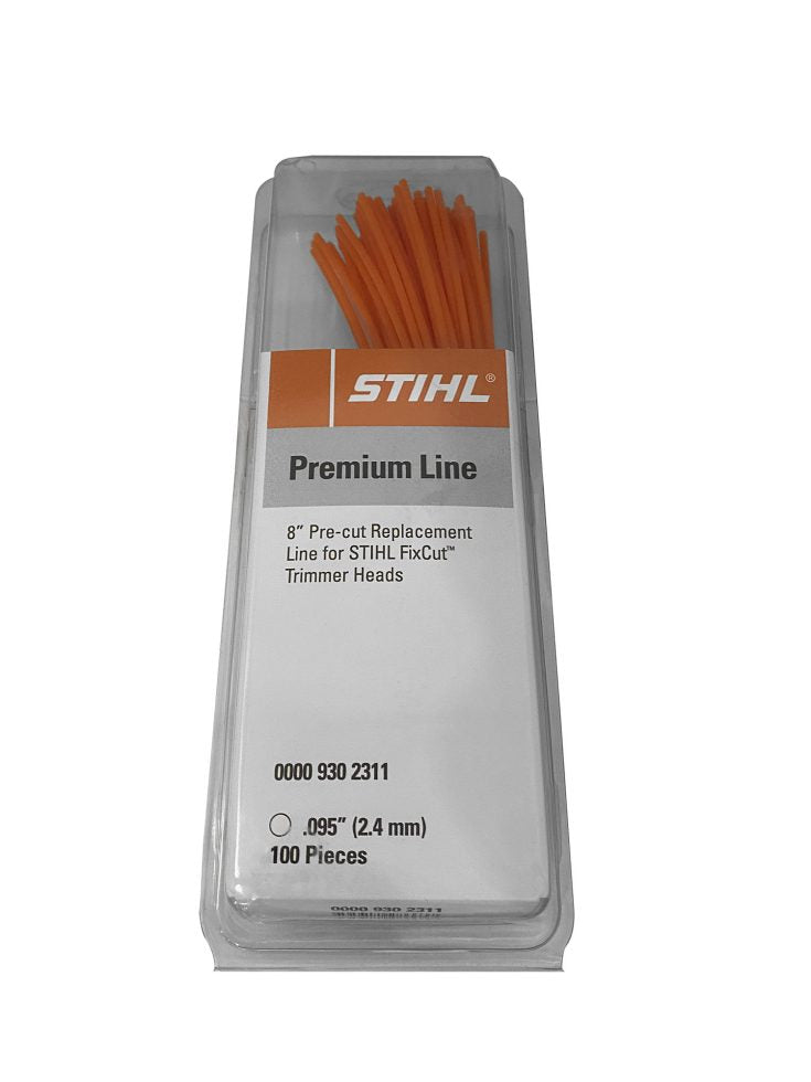 STIHL 100PK Pre-Cut Replacement Line For FixCut Trimmer Heads ...