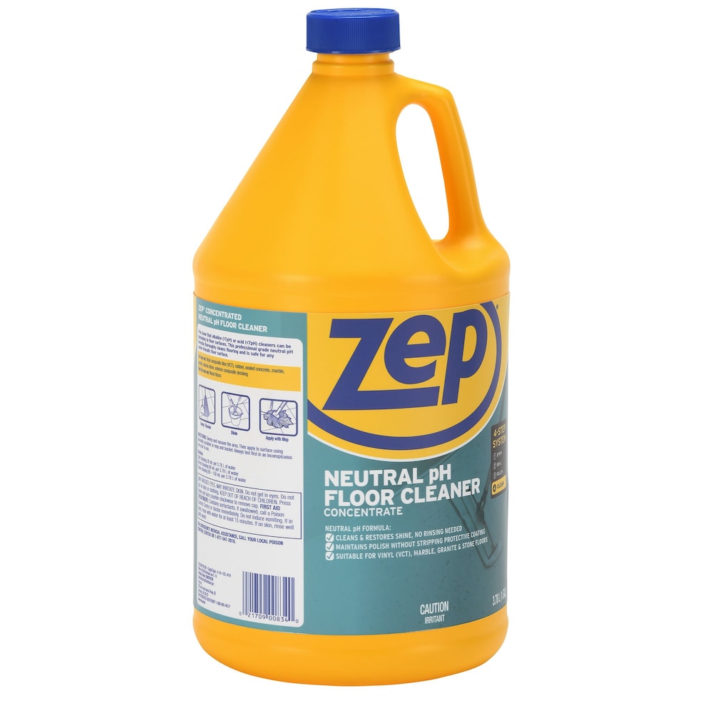 ZEP Concentrated Neutral pH Floor Cleaner - 3.78L — Interline Wholesale ...