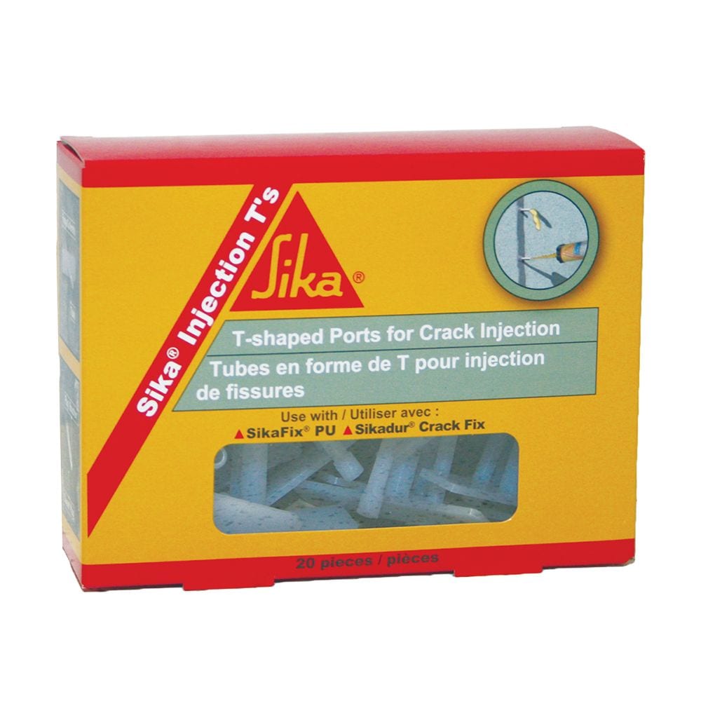 SikaFix® T-Shape Port Crack Injection Repair Kit - Pack Of 20 ...
