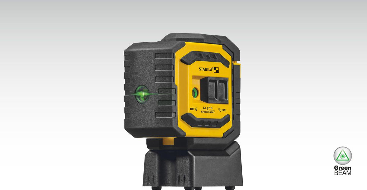 Stabila LA-5PG Green Self Leveling 5-Point/Dot Beam Laser — Interline ...