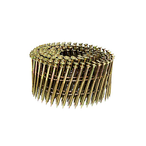 Interfast 15° Twisted Screw Coil (Scrail Nail) Square Head — Interline ...